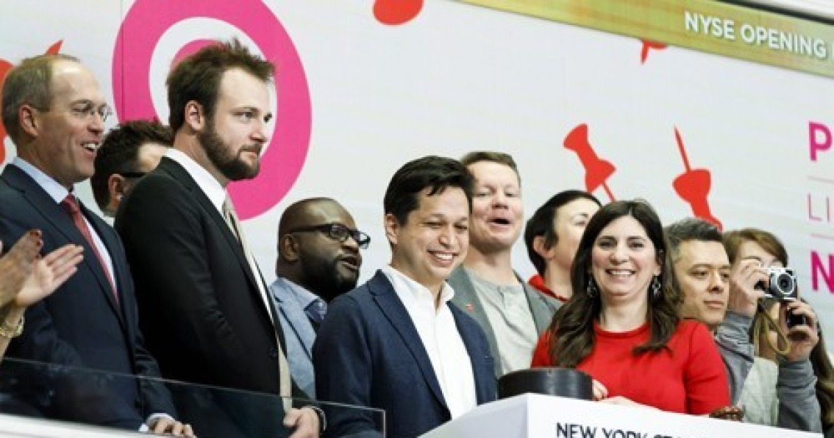 USA NEW YORK PINTEREST IPO AT NYSE