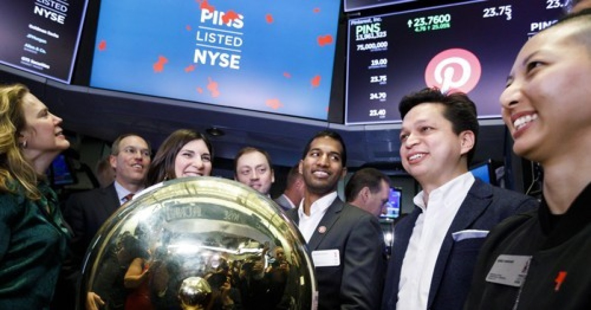 USA NEW YORK PINTEREST IPO AT NYSE