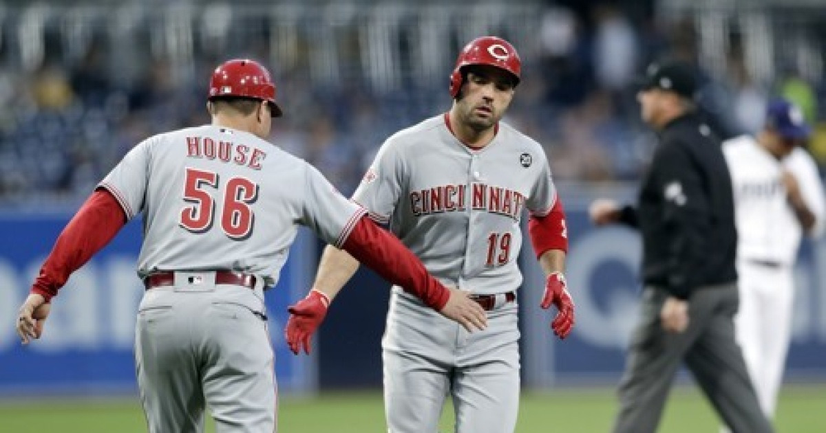 Reds Padres Baseball