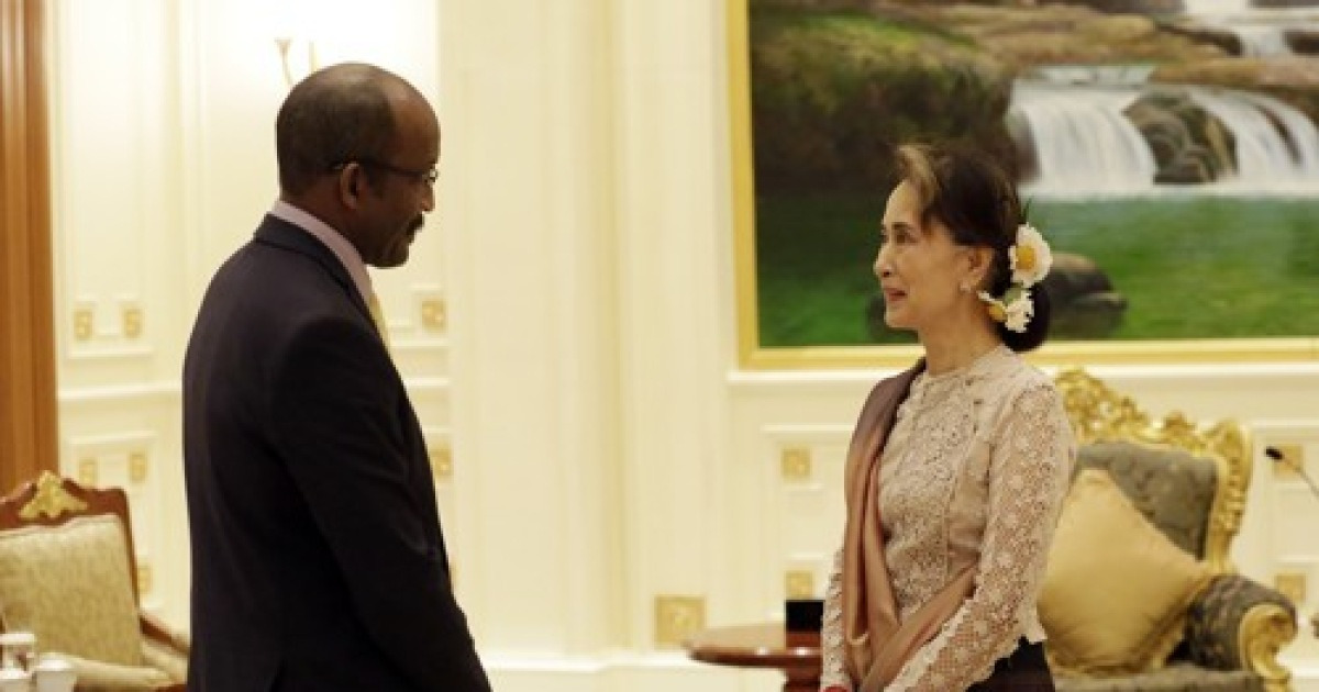 MYANMAR SEYCHELLES MERITON DIPLOMACY