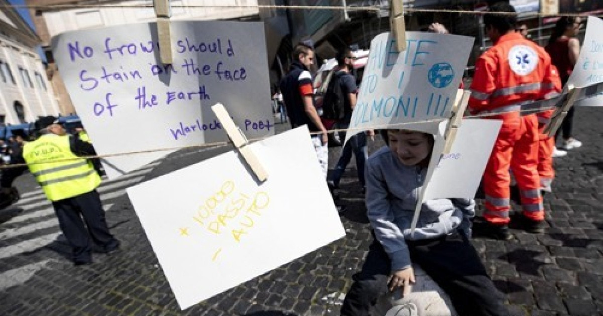ITALY CLIMATE PROTEST