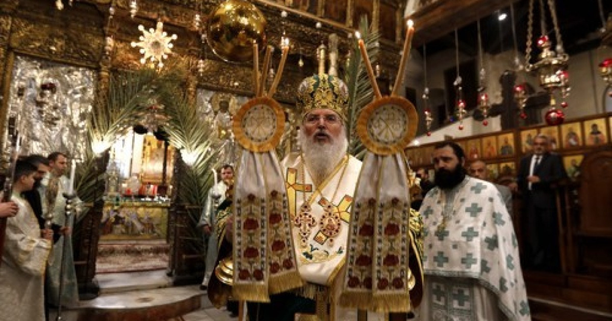 MIDEAST WEST BANK PALM SUNDAY