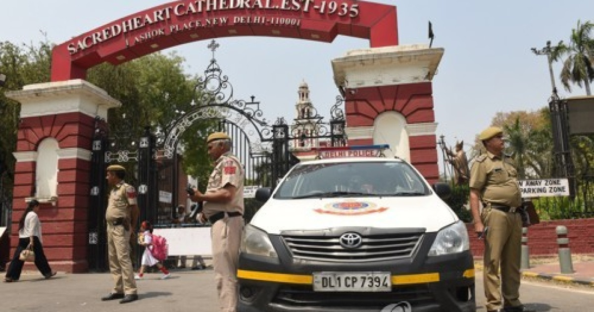 INDIA POLICE CHURCH SECURITY ALERT