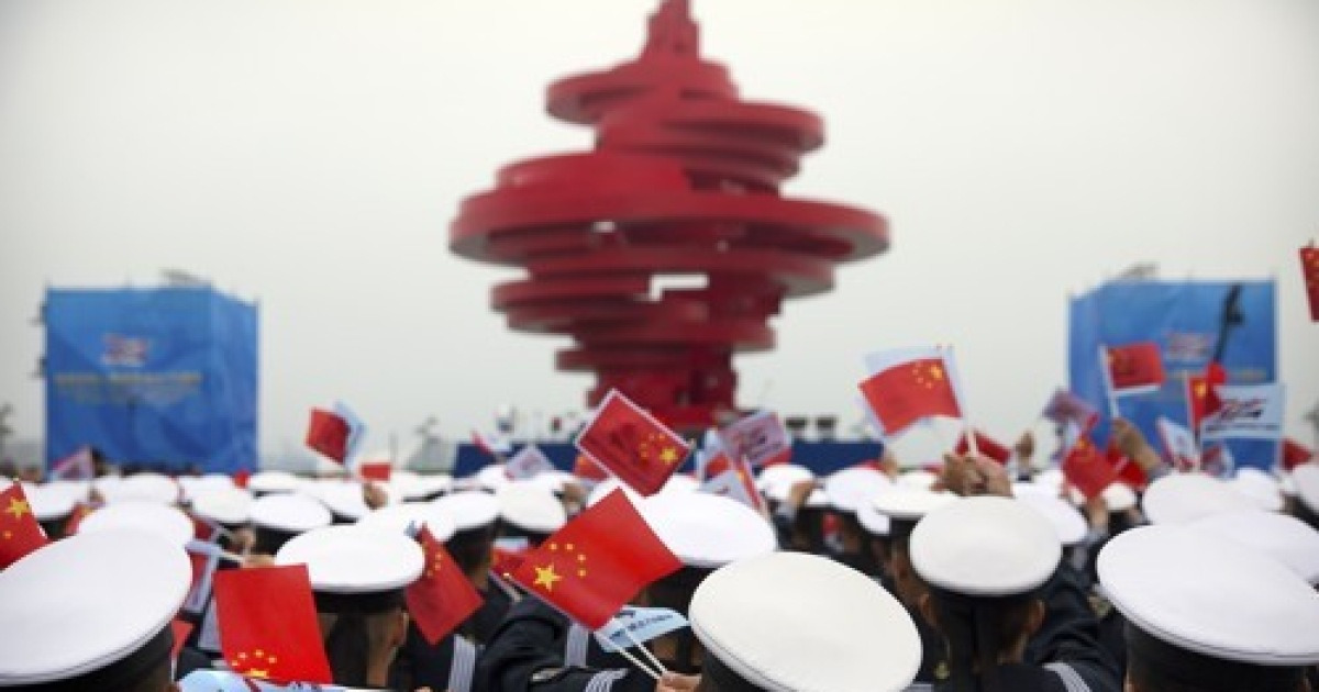 China Navy Parade