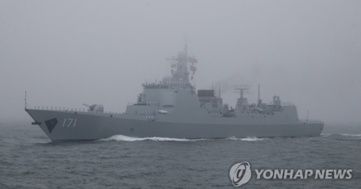 China Navy Parade