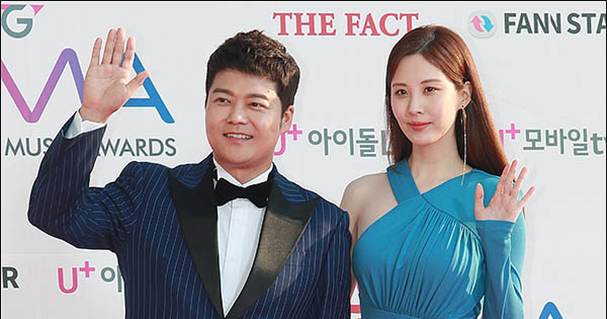 전현무-서현 'TMA MC입니다'