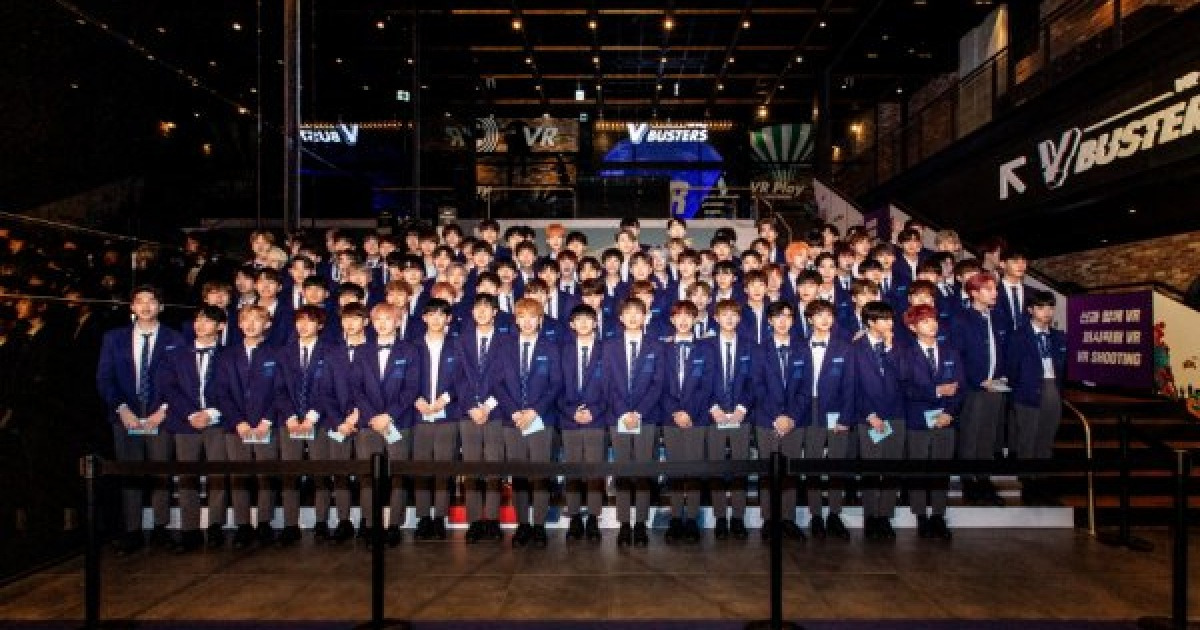 '프로듀스X101' 블루카펫 현장 공개..국민PICK 전쟁 서막