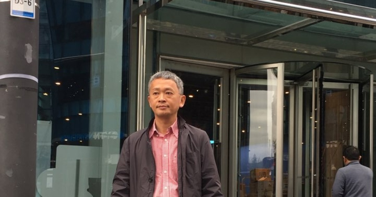 김민식 MBC 드라마 PD, CJ ENM 앞에서 1인시위 한 까닭