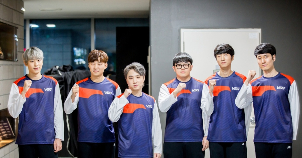 [KRKPL] VSG, 연패 끊고 5할 복귀..팀 순위