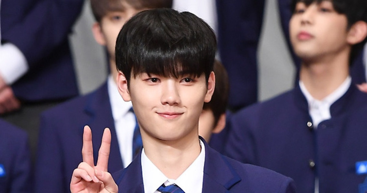 [TD포토] '프로듀스X101' 강민희, 예쁘게 찍어주세요