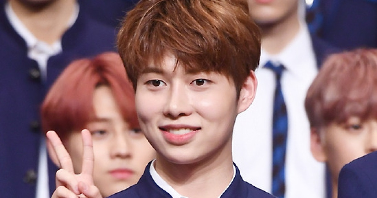 [TD포토] '프로듀스X101' 최시혁, 귀여운 미소