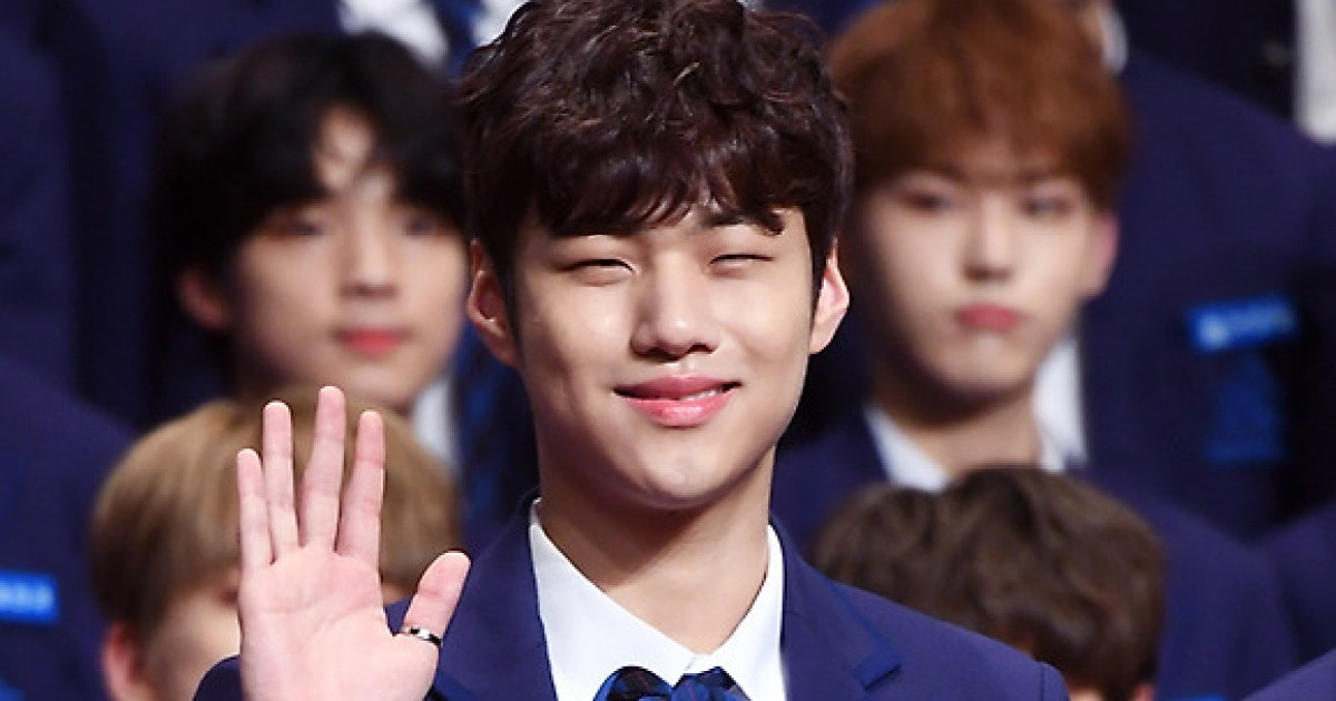 [TD포토] '프로듀스X101' 권태은, 눈웃음이 매력적~