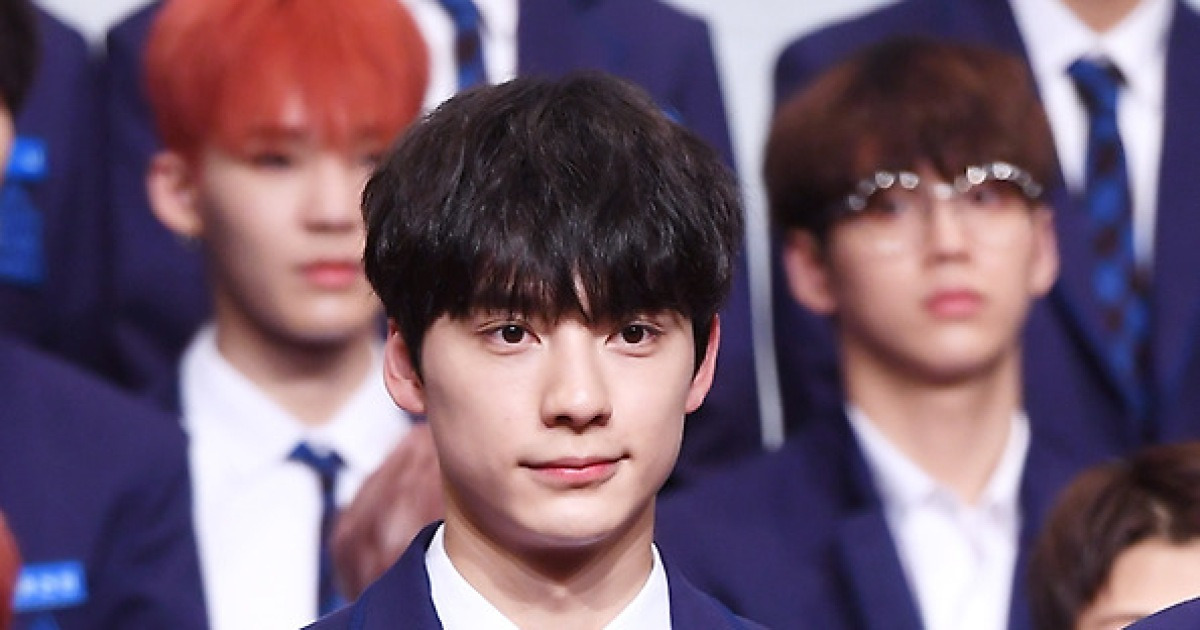 [TD포토] '프로듀스X101' 변성태, 금요일에 만나요~