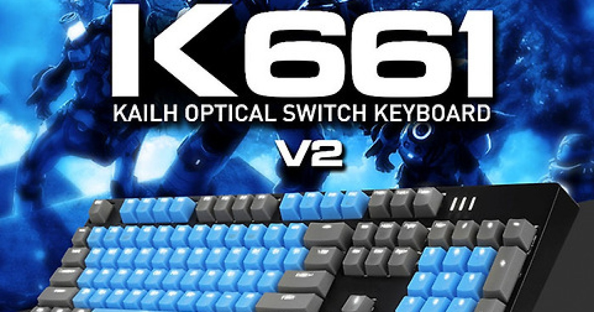 앱코, K661 V2 블랙 카일 광축 키보드 출시