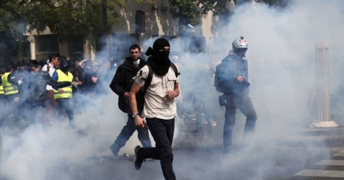 FRANCE LABOR DAY PROTEST