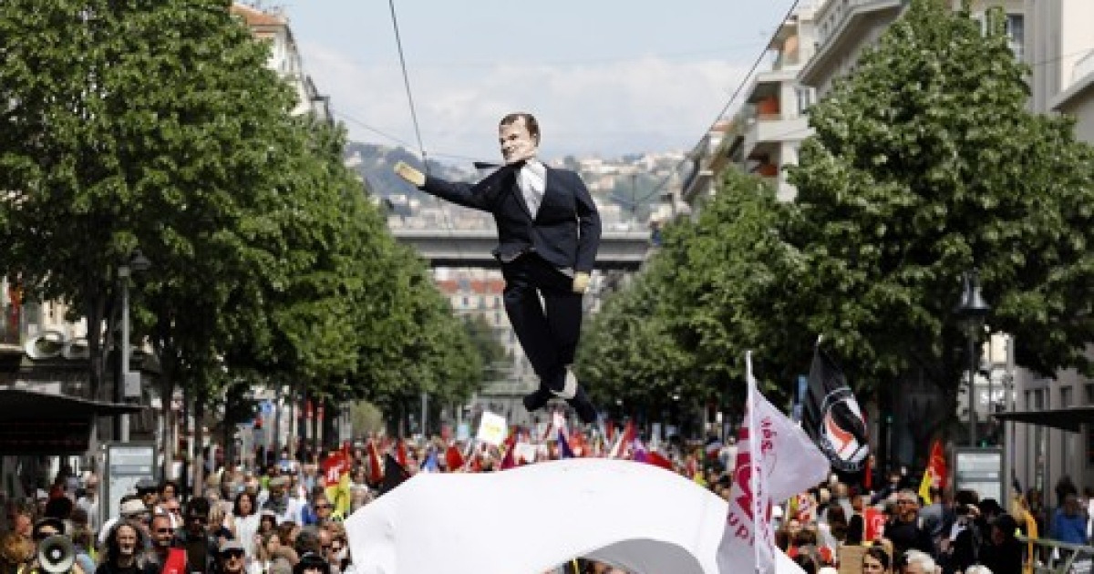 FRANCE LABOR DAY PROTEST