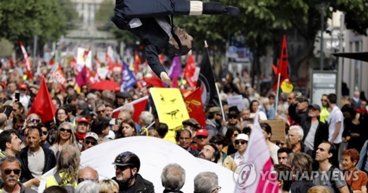FRANCE LABOR DAY PROTEST