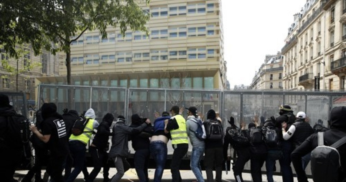 FRANCE LABOR DAY PROTEST