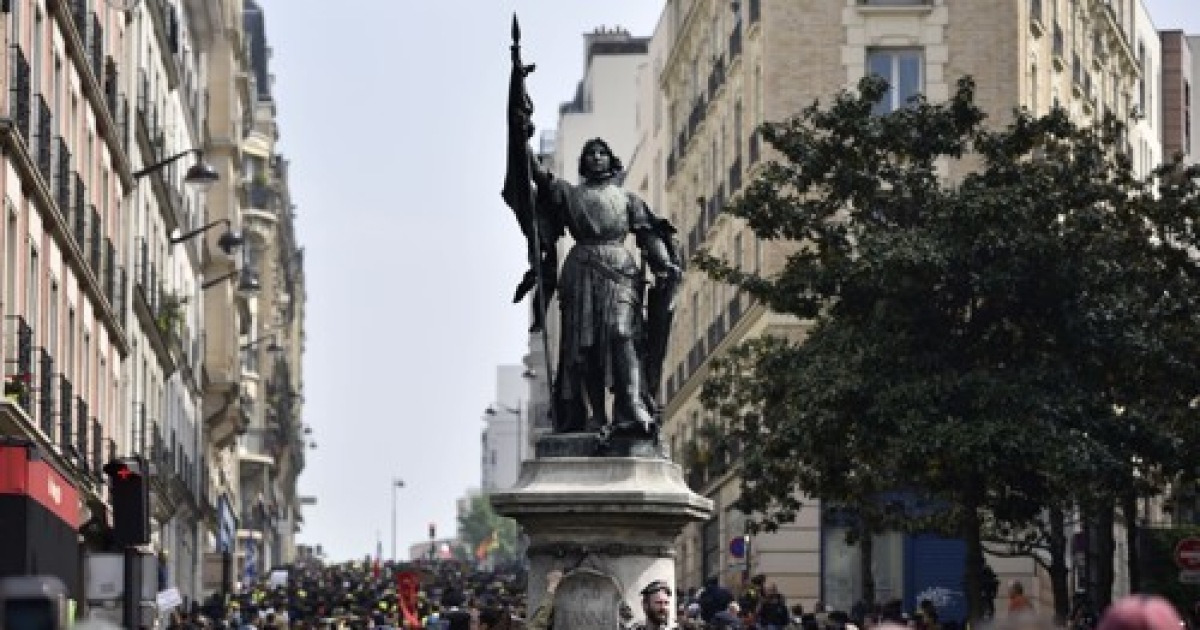 FRANCE LABOR DAY PROTEST