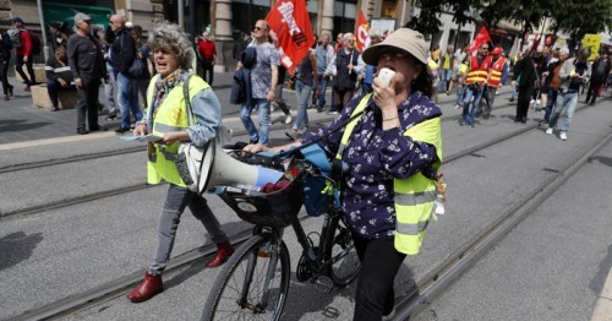 FRANCE LABOR DAY PROTEST