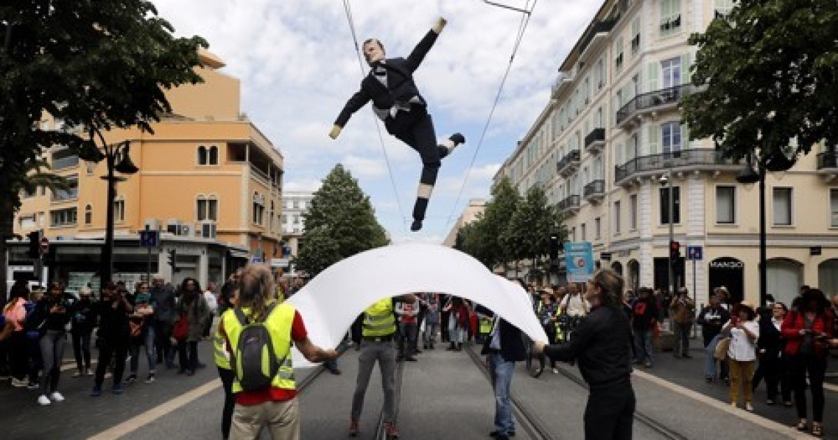 FRANCE LABOR DAY PROTEST