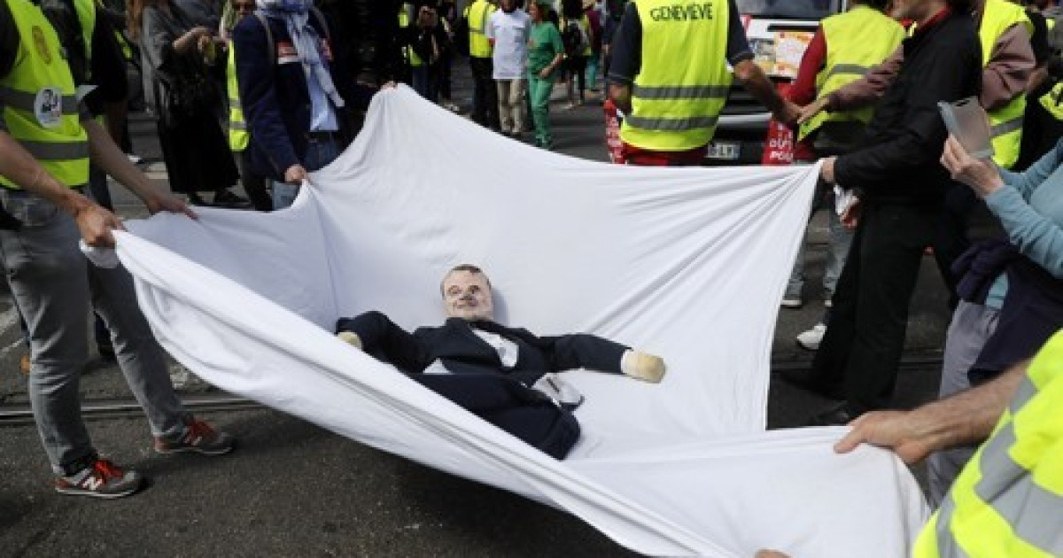 FRANCE LABOR DAY PROTEST