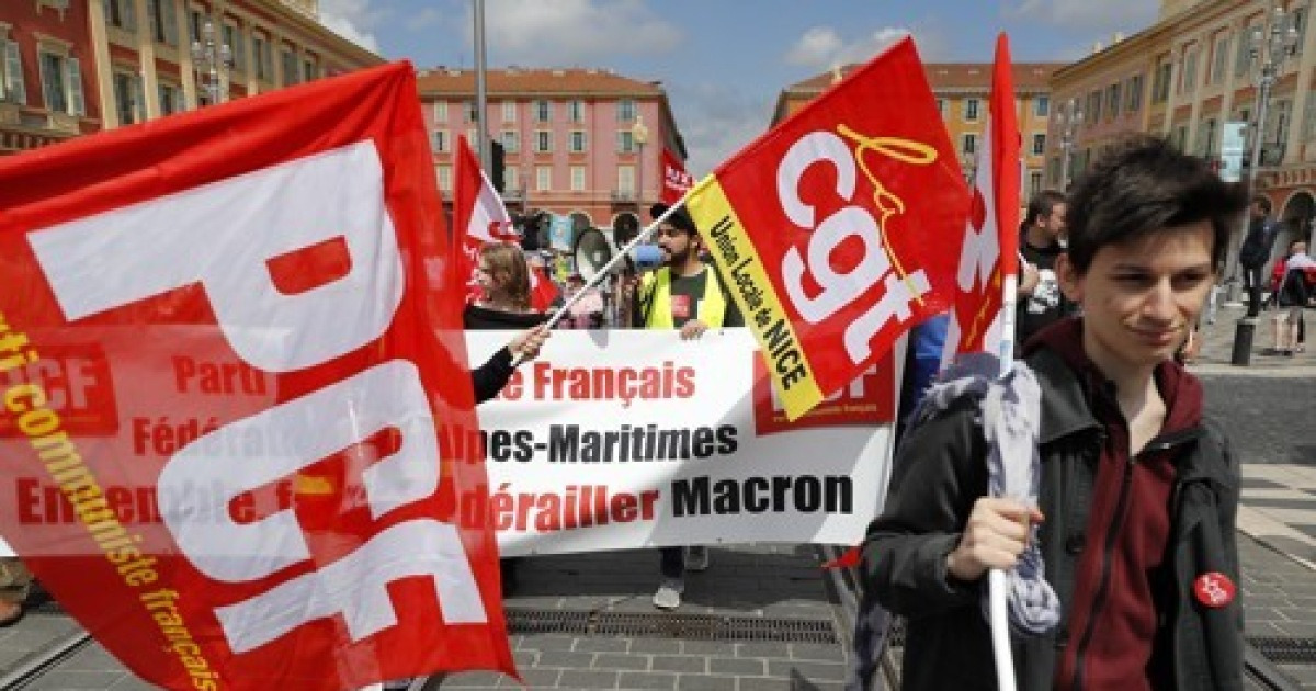 FRANCE LABOR DAY PROTEST
