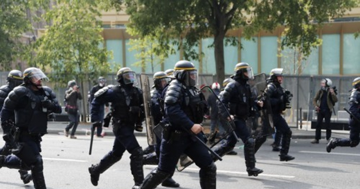 FRANCE LABOR DAY PROTEST