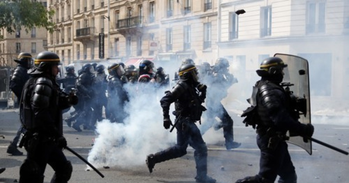FRANCE LABOR DAY PROTEST