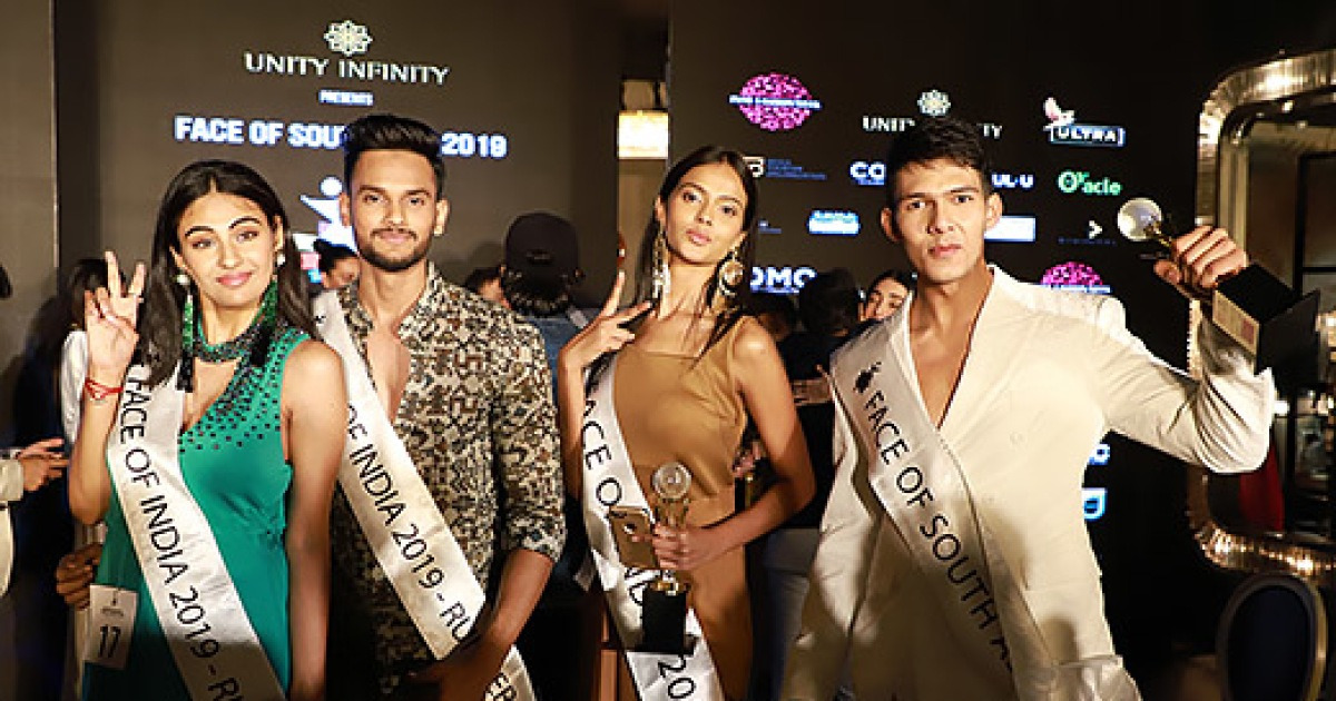 [포토] '페이스 오브 사우스아시아', 인도 대표 Yaseera Verma-Basit Khan-Sushmita Gupta ...