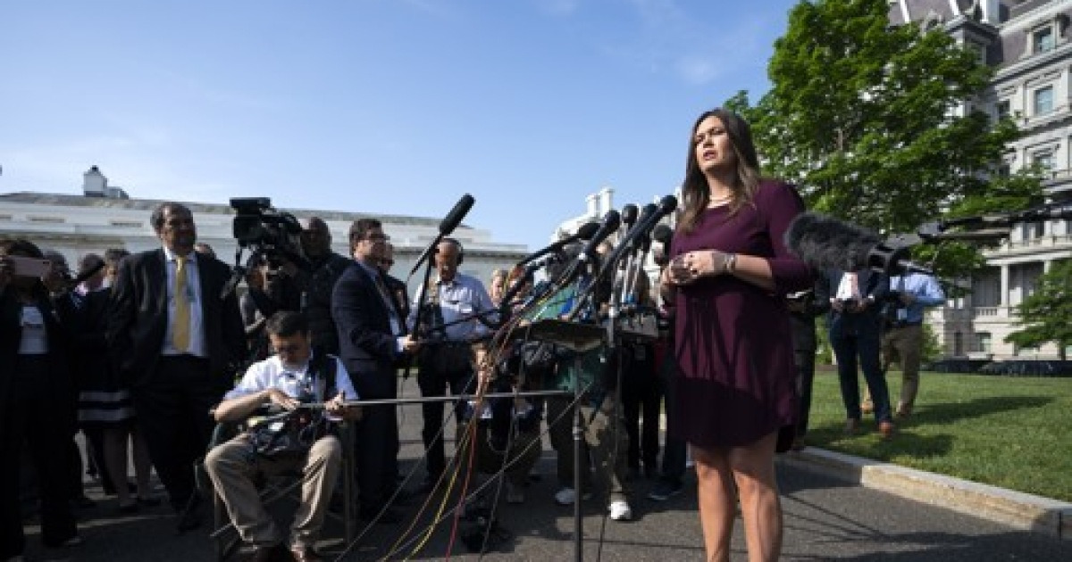 USA SANDERS WHITE HOUSE