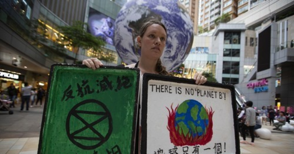 CHINA HONG KONG EXTINCTION REBELLION