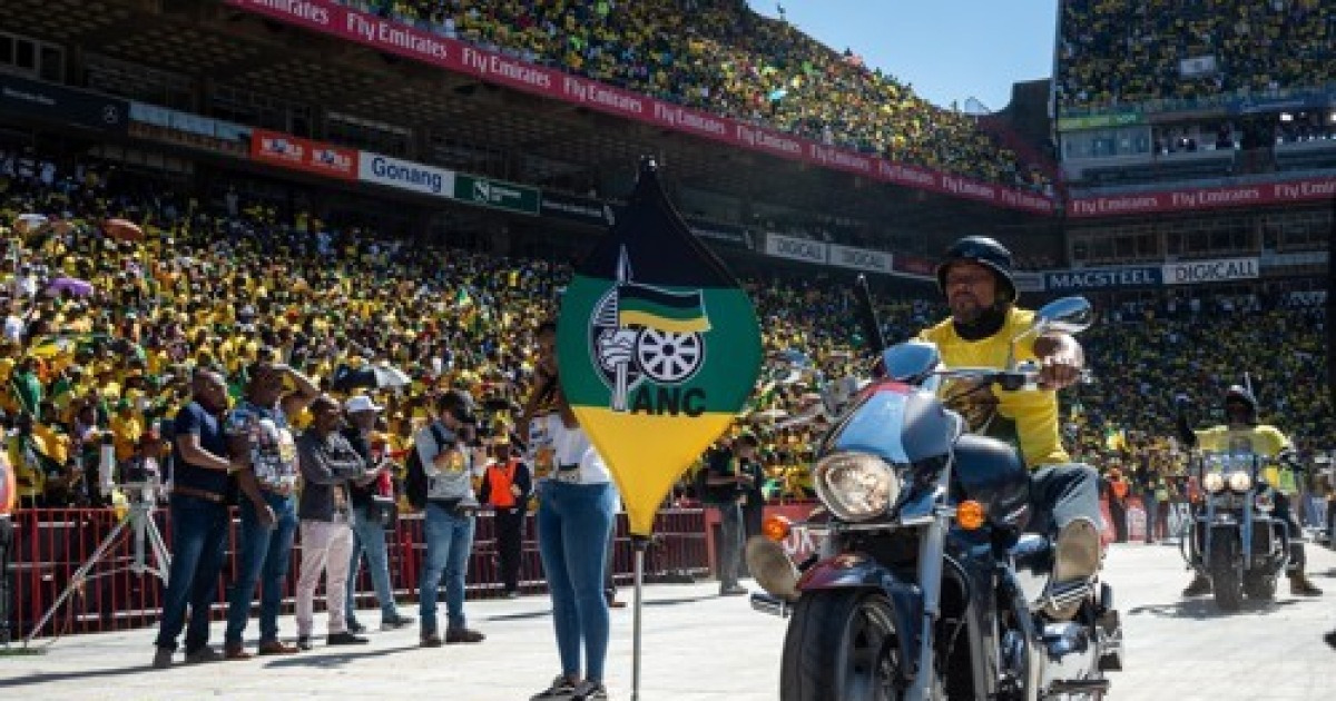 SOUTH AFRICA ELECTIONS ANC RALLY
