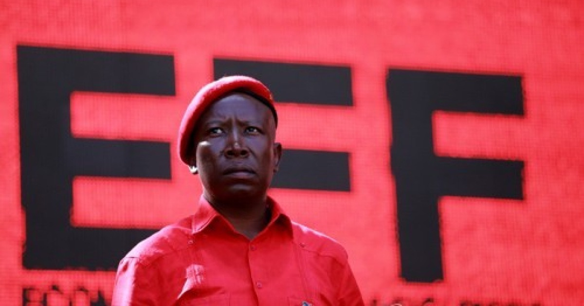 SOUTH AFRICA ELECTIONS EFF RALLY