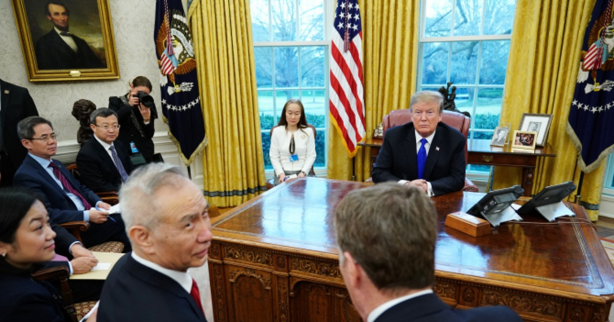 "美USTR, 10일 관세 인상 아직 中에 통지 안해"