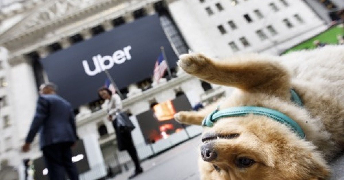USA NEW YORK UBER IPO AT NYSE