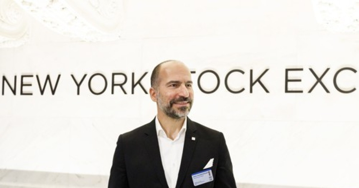 USA NEW YORK UBER IPO AT NYSE