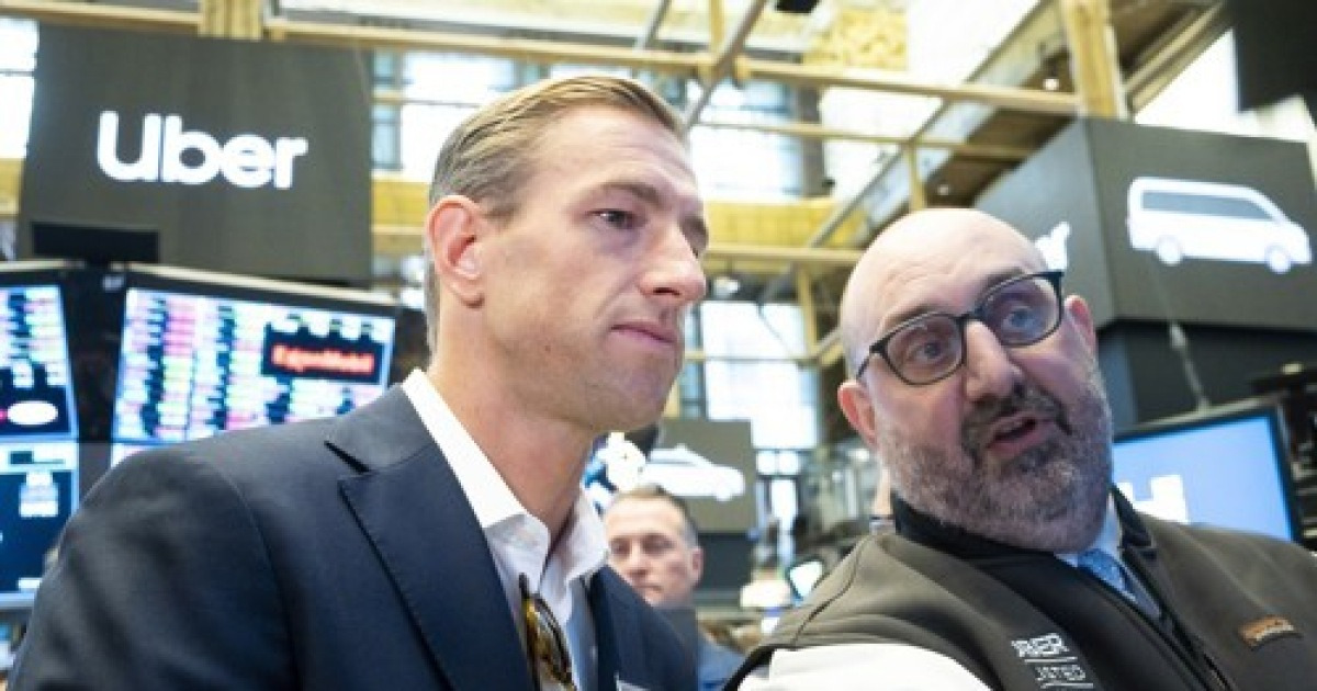 USA NEW YORK UBER IPO AT NYSE