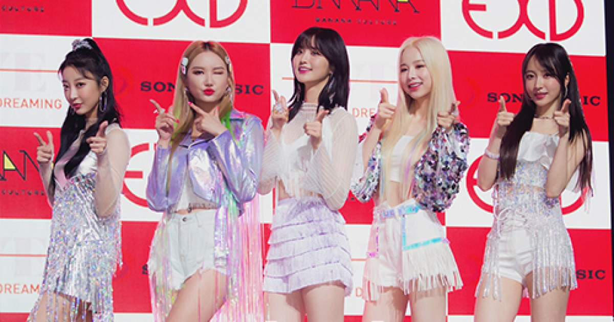 [bnt포토] EXID 혜린-LE-정화-솔지-하니 '마지막이 아니길 바라는 단체포토타임'