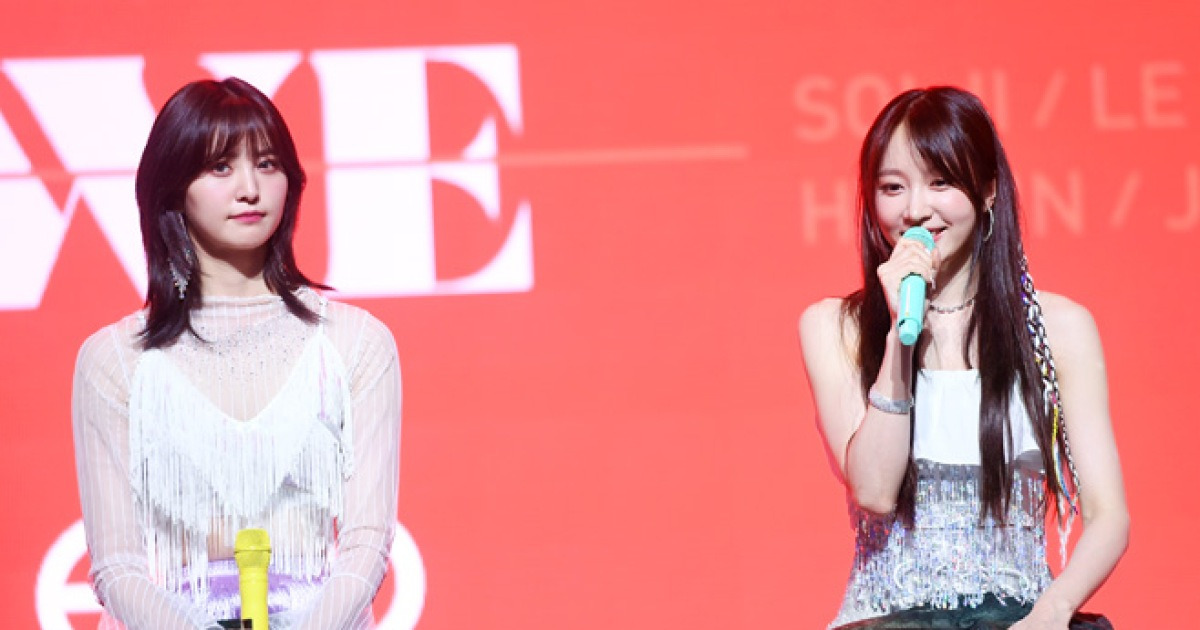 [TD포토] EXID 정화-하니 '이번 앨범을 마지막으로 소속사와 이별'