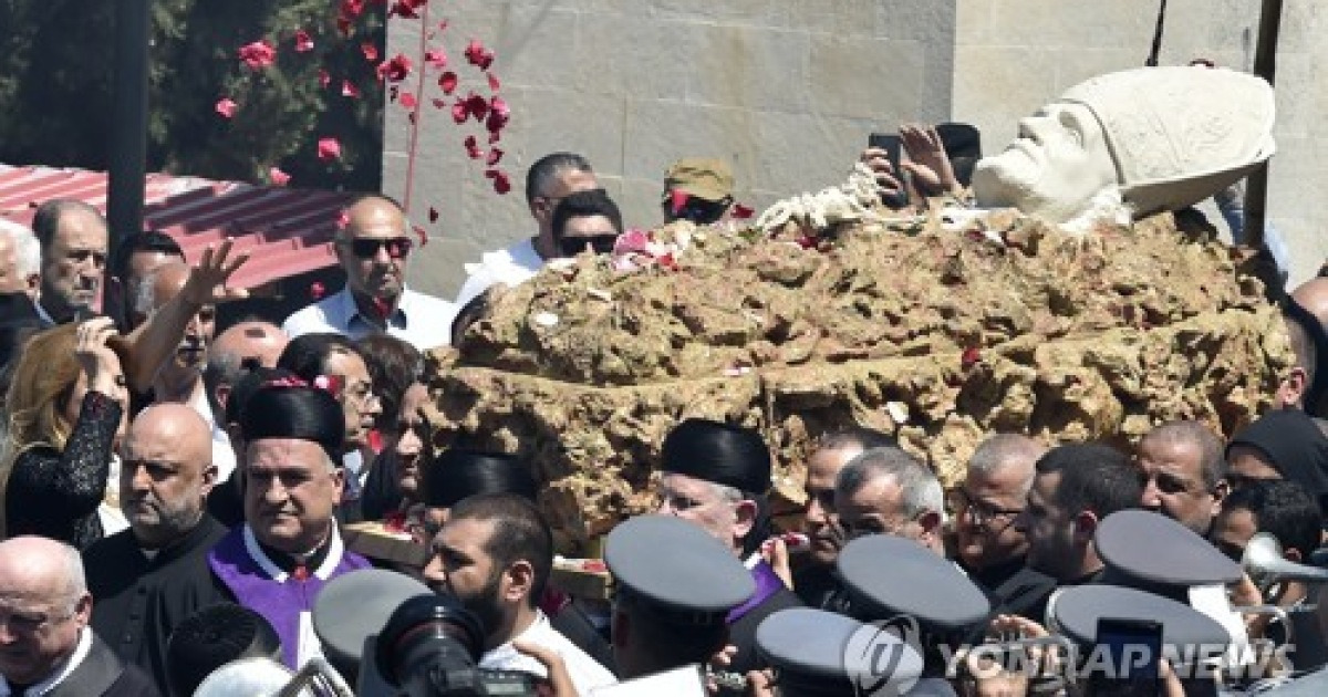LEBANON MARONITE PATRIARCH NASRALLAH SFEIR FUNERAL