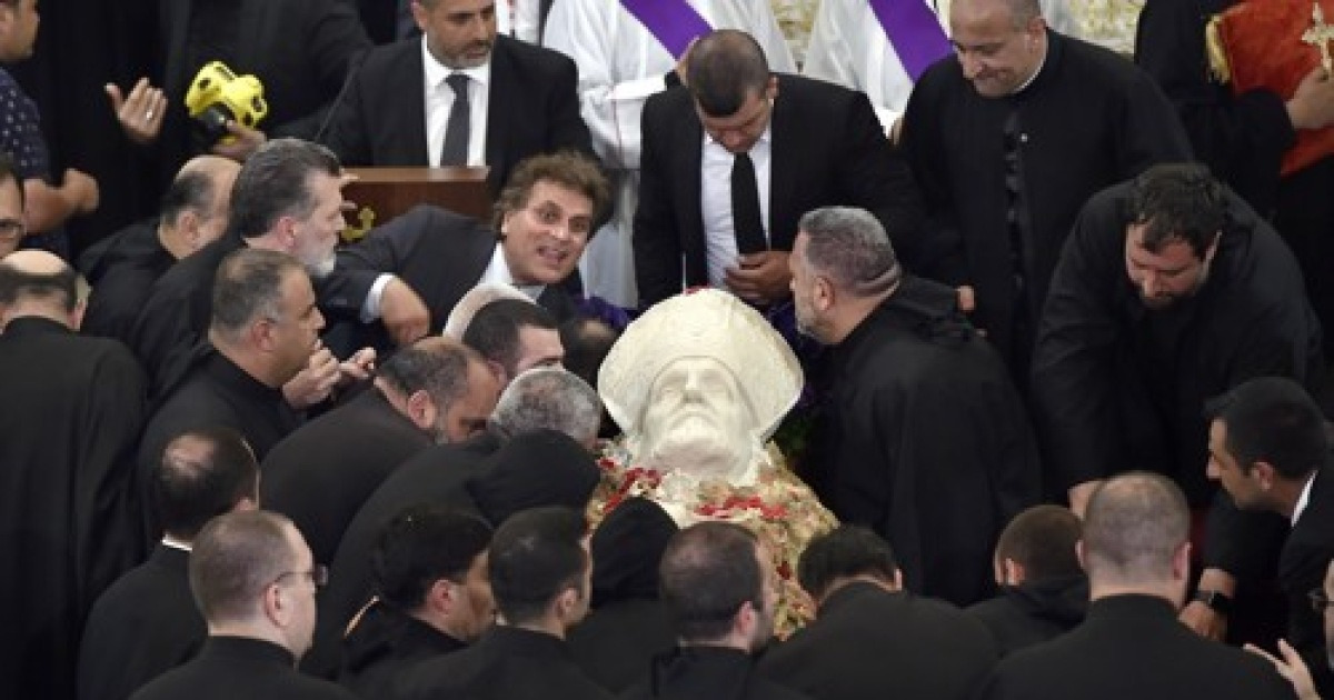LEBANON MARONITE PATRIARCH NASRALLAH SFEIR FUNERAL