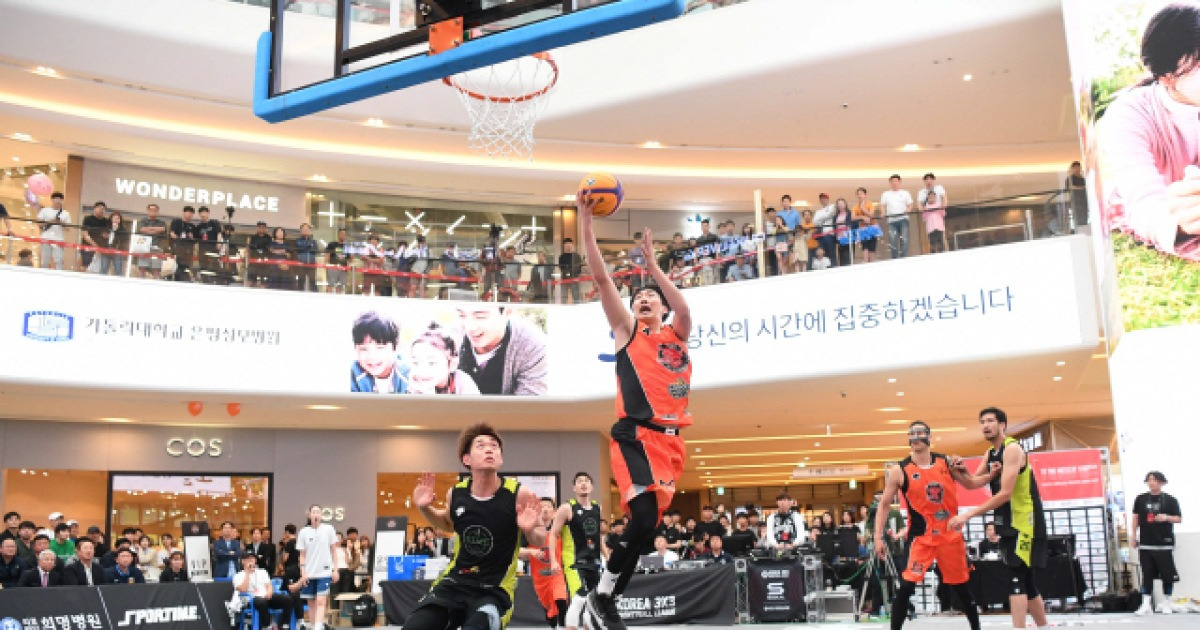 [포토] 컴투스 KOREA 3X3 프리미어리그 2019 '림을 향해 고공침투'