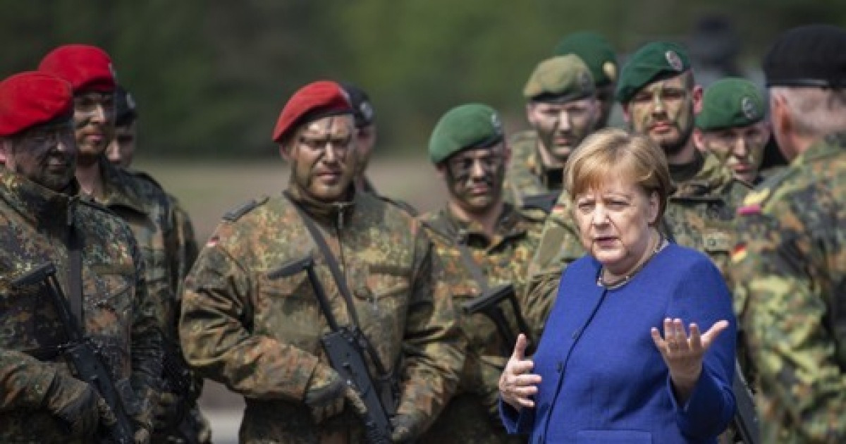 Germany Merkel Military