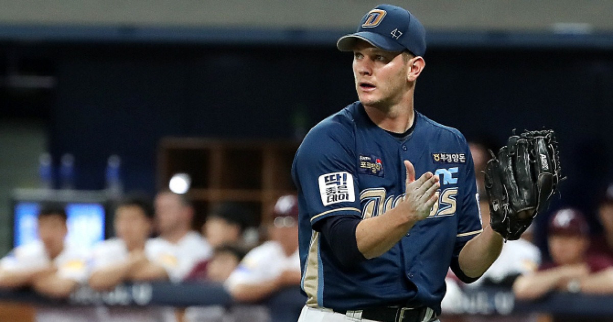 '8연속 QS' NC 루친스키, 꾸준함에 겸손함까지 갖춘 에이스