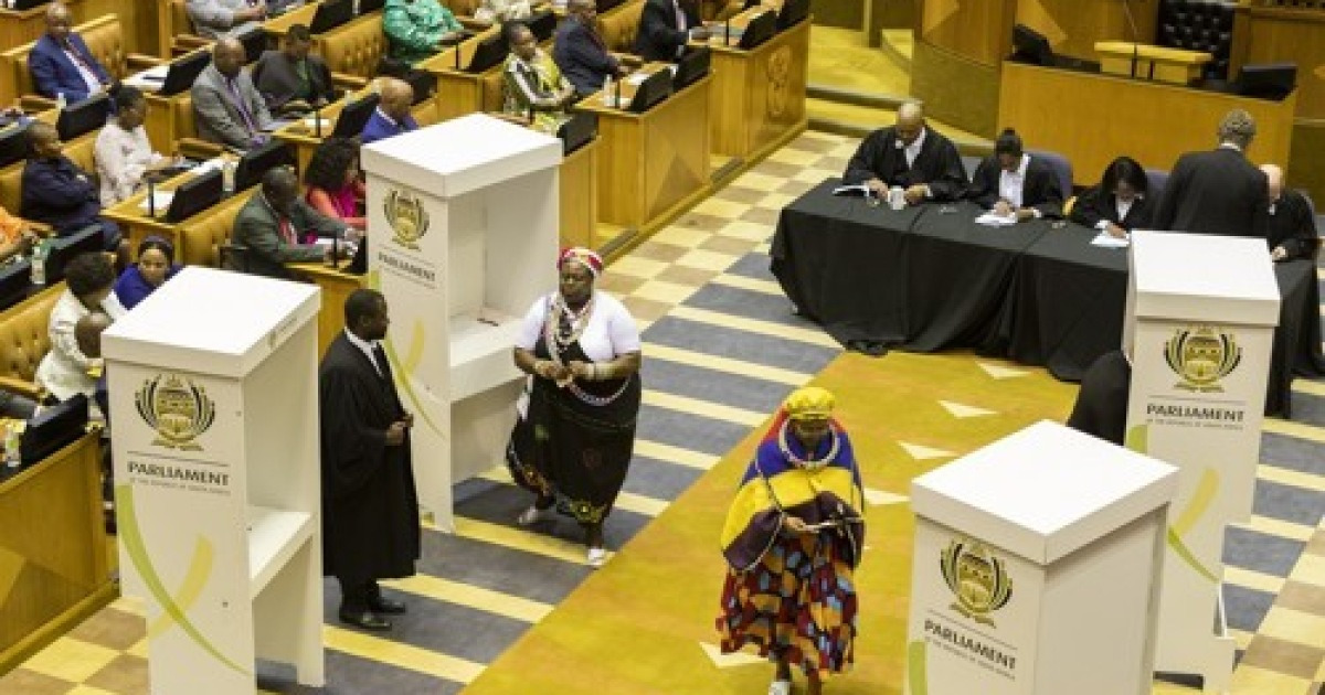 SOUTH AFRICA PARLIAMENT