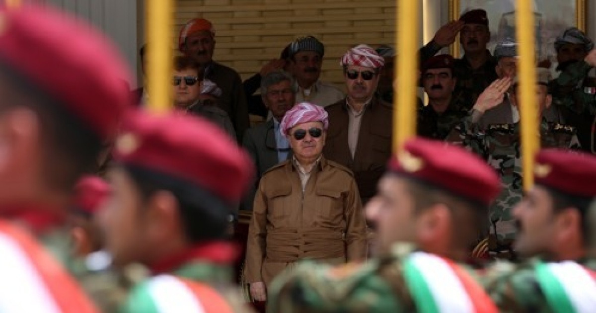 IRAQ KURDISTAN PESHMERGA FIGHTERS GRADUATION