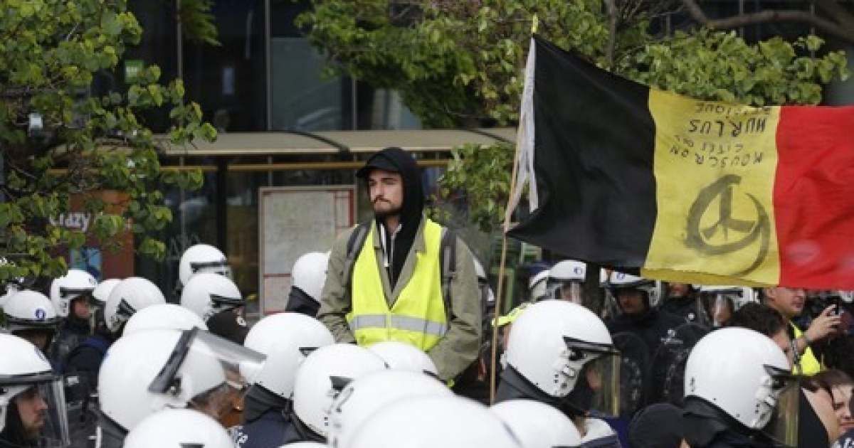 BELGIUM YELLOW VEST PROTEST