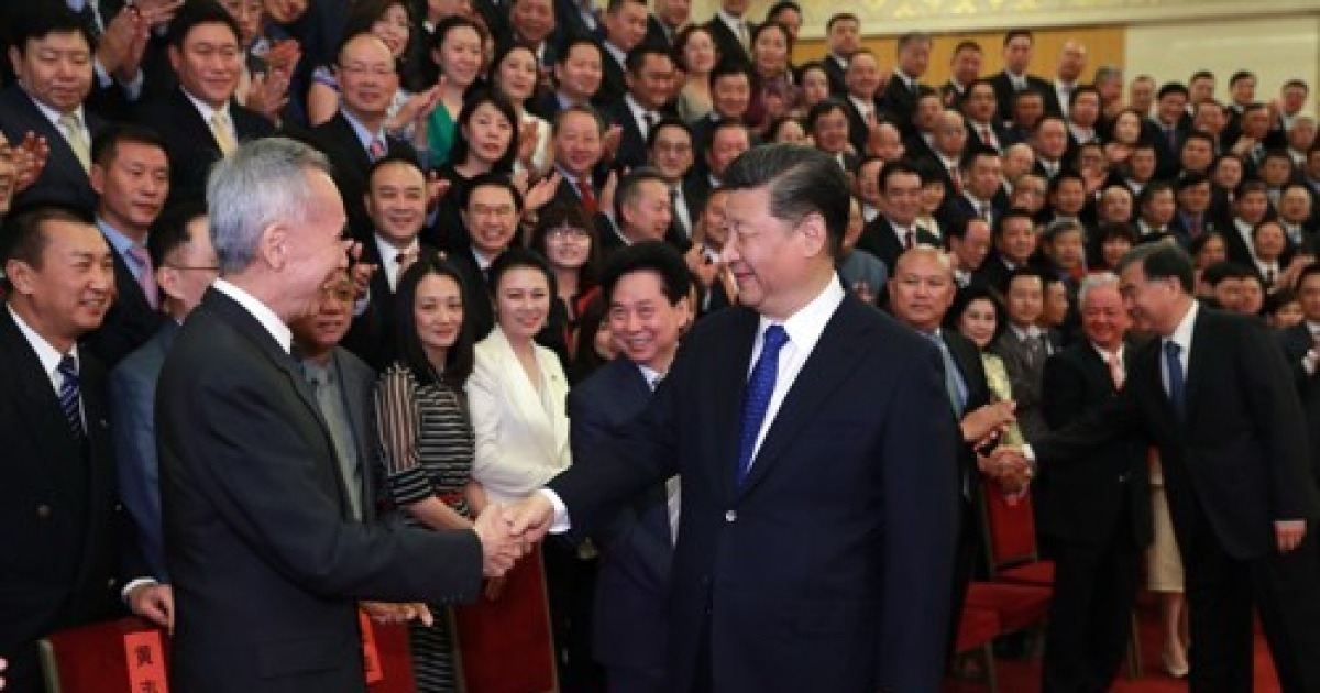 CHINA-BEIJING-XI JINPING-OVERSEAS CHINESE-REPRESENTATIVES-MEETING (CN)