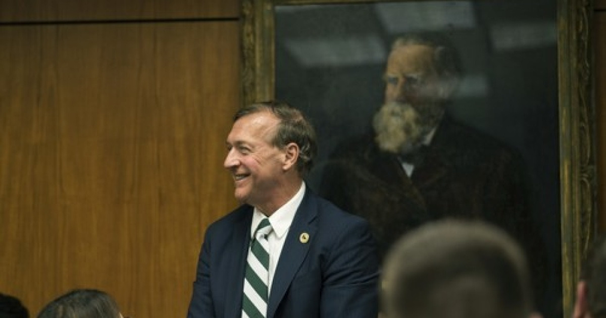 Michigan State President